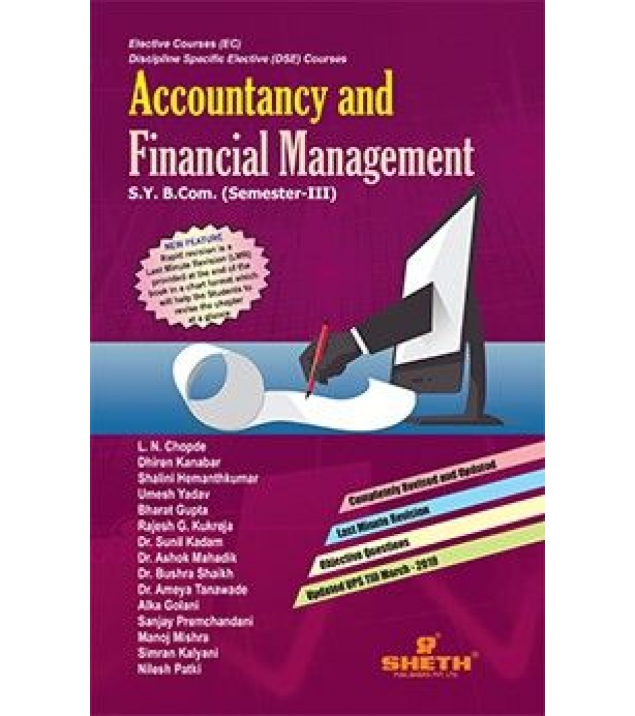 Accounting and Financial Management -3 sybcom sem 3 Sheth Publication ...