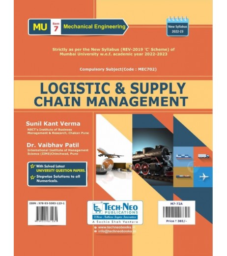 Logistics and Supply Chain Management Sem 7 Mechanical Engineering | TechNeo Publication ...