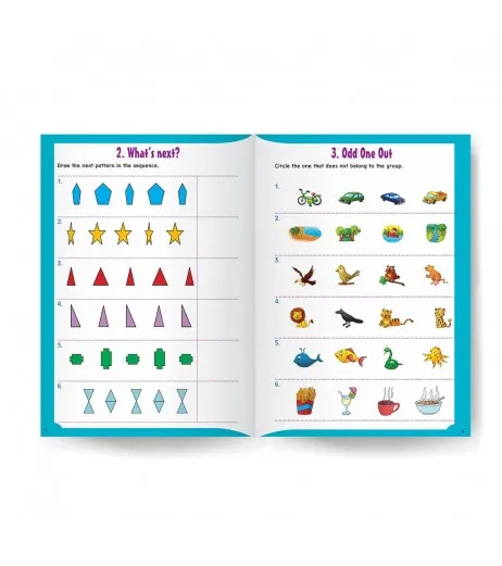 Buy Brain Games For Young Minds Level 2 Ages: 5-8 years from SchoolChamp