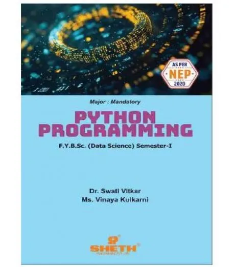 Python Programming FYBSc Data Science Sem 1 Sheth Publication | Mumbai ...