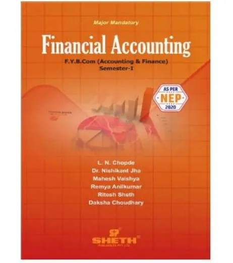 Financial Accounting-I FYBAF Sem 1 Sheth Publication| NEP 2020 - L N ...