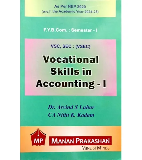 Vocational skills in accounting and Finance Paper-1 FYBcom Sem 1 Manan ...