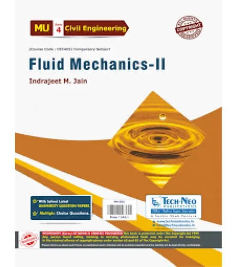 Buy Fluid Mechanics-II Sem 4 Civil Engg TechNeo books Online from SchoolChamp.