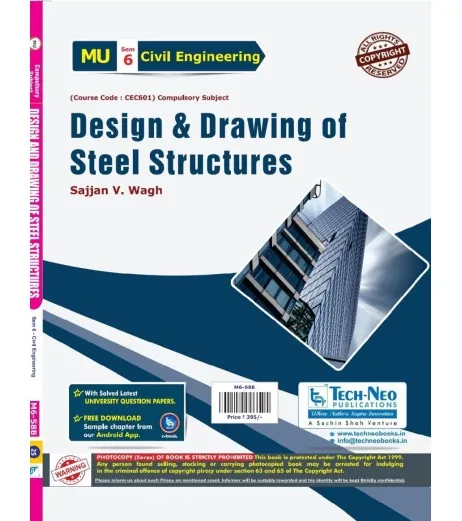 Buy Design and Drawing of Steel Structures Sem 6 Civil Engg TechNeo ...