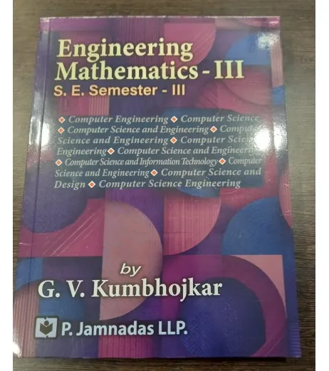 Engineering Mathematics-III By Kumbhojkar Computer Engineering Sem 3 ...