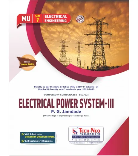 Electrical Power System-III Sem 7 Electrical Engineering | Tech-Neo Publication | Mumbai ...