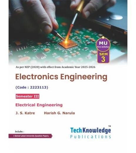Buy Electronics Engineering books for Sem 3 Electrical Engineering Tech ...