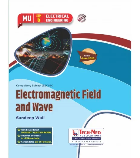 Electromagnetic Field and Wave Sem 5 Electrical Engineering | Tech-Neo Publication | Mumbai ...