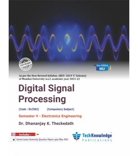 Digital Signal Processing Sem 5 Electronics Engineering | Techknowledge Publication | Mumbai ...