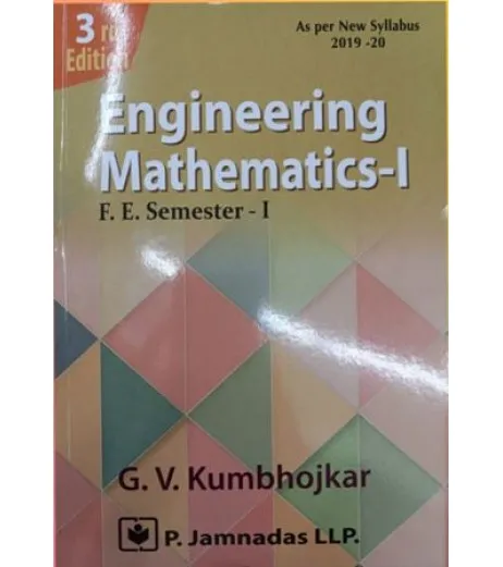 Engineering Mathematics-I by kumbhojkar First year Sem I - G V Kumbhojkar