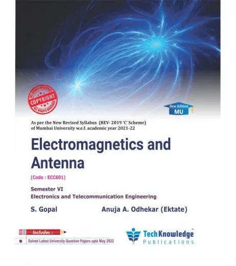 Buy Electromagnetics And Antenna Sem 6 E&TC Techknowledge books Online ...