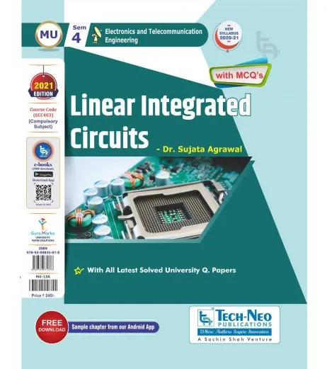 Buy Linear Integrated circuit books Sem 4 E&TC Techneo Publication Online from SchoolChamp.
