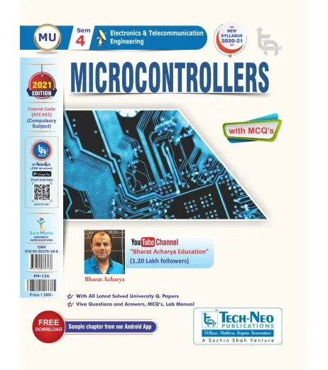 Buy Microcontrollers Sem 4 E&TC Techneo Publication Online from SchoolChamp.