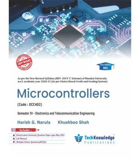 Buy Microcontrollers Sem IV E&TC books Online By Tech-Knowledge from ...