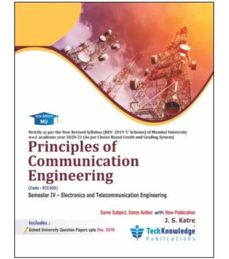Principles of Communication Engineering Sem IV E&TC Techknowledge Publication - J.S. Katre