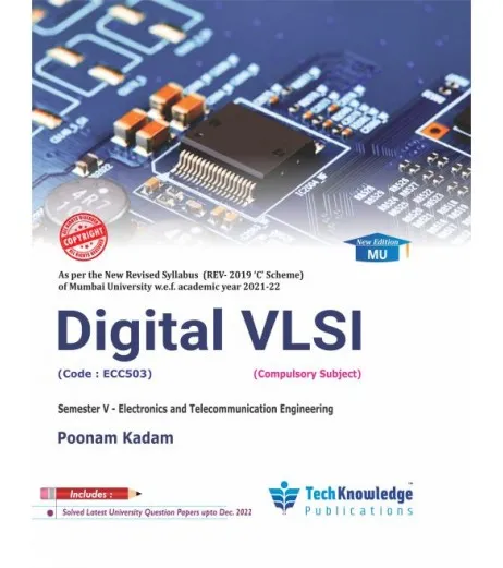 Digital VLSI Sem 5 E&TC Engineering | Techknowledge Publication | Mumbai University - Poonam Kadam