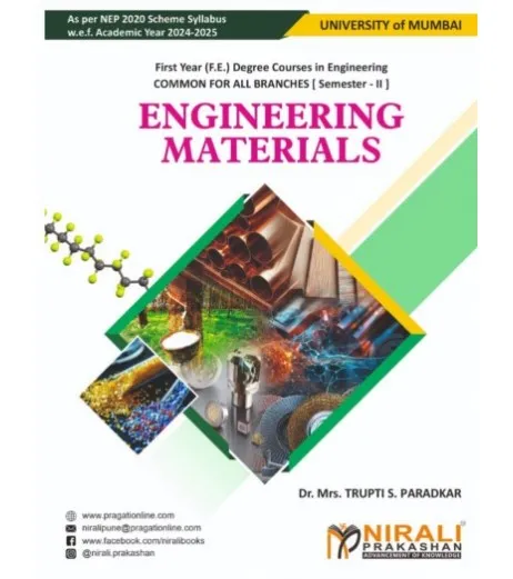 Engineering Materials First Year Sem 2 Engineering Mumbai University | Nirali Prakashan - Trupti ...