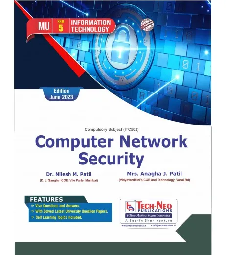 Computer Network Security Third Year Sem 5 IT Engg TechNeo Publication | Mumbai University - Dr ...