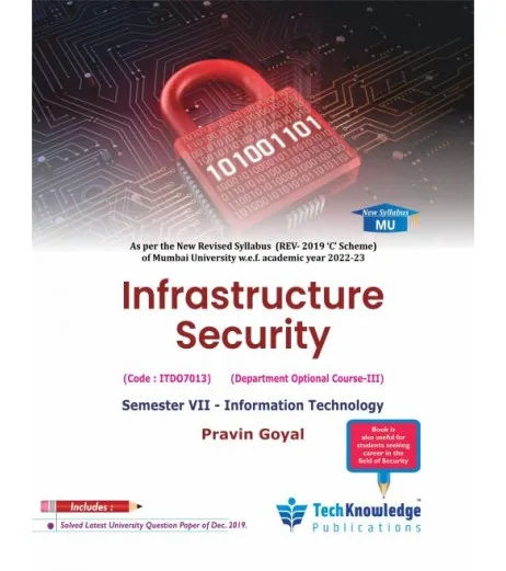 Infrastructure Security Sem 7 IT Engg Tech-Knowledge Publication | Mumbai University - Pravin Goyal