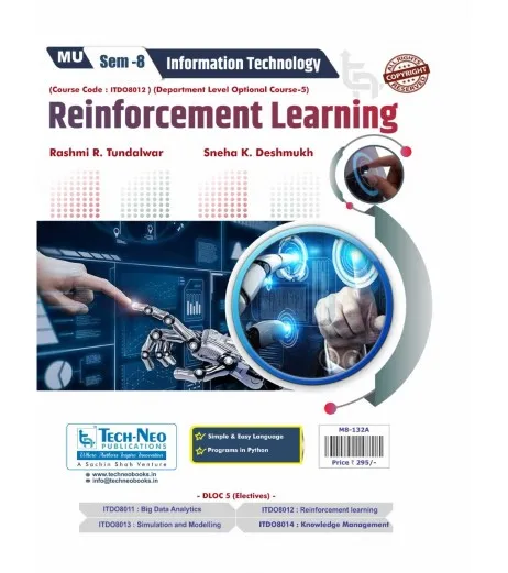 Reinforcement Learning Final year Sem 8 IT Engg Tech-Neo Publication - Rashmi Tundalwar
