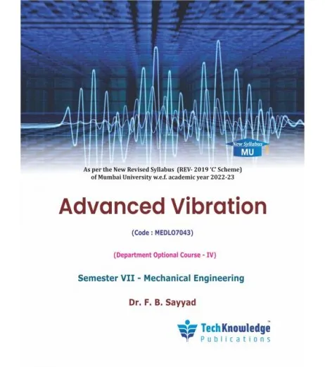 Advanced Vibration Systems Sem 7 Mechanical Engineering | Tech ...