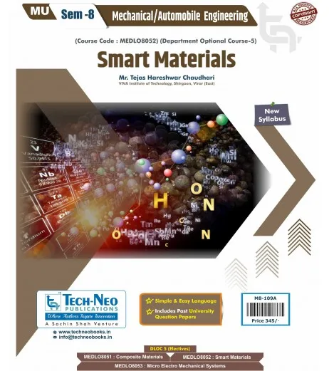 Smart Materials Final year Sem 8 Mechanical Engg Techneo Publication ...