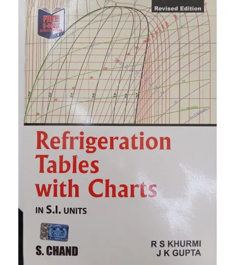 Refrigeration Tables With Charts - J. K. Gupta & R S Khurmi