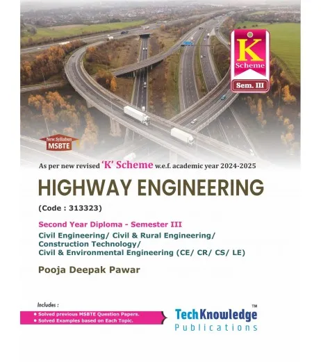 Highway Engineering MSBTE K Scheme Diploma Sem 3 Civil Engineering ...