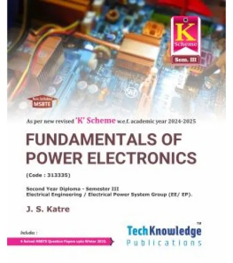 Fundamentals of Power Electronics MSBTE Diploma Sem 3 Electrical Engineering Techknowledge ...