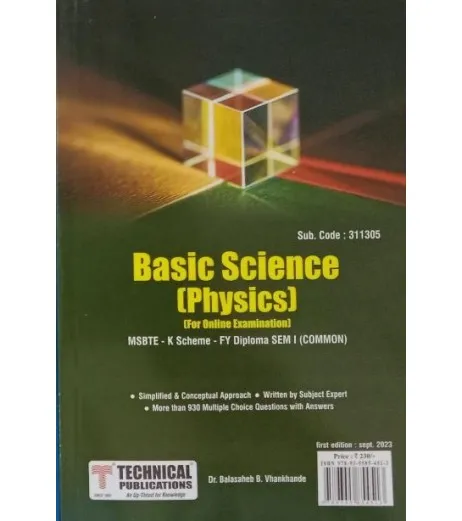 Basic Science Physics K Scheme MSBTE First Year Sem 1 Technical ... Basic Science Physics K Scheme MSBTE First Year Sem 1 Technical ...