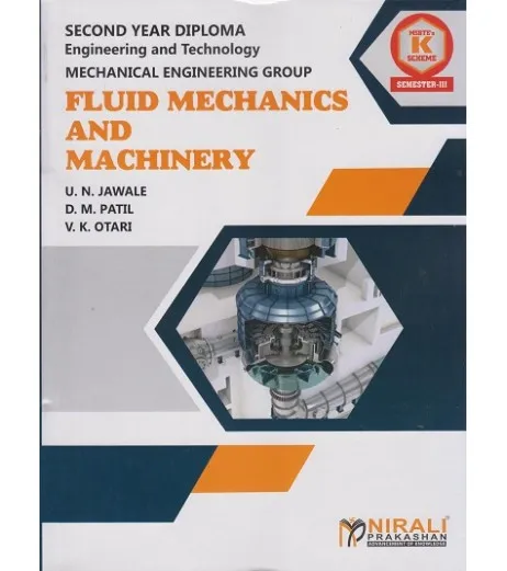 Nirali Fluid Mechanics And Machinery MSBTE Second Year Diploma Sem 3 Mechanical Engineering - U ...