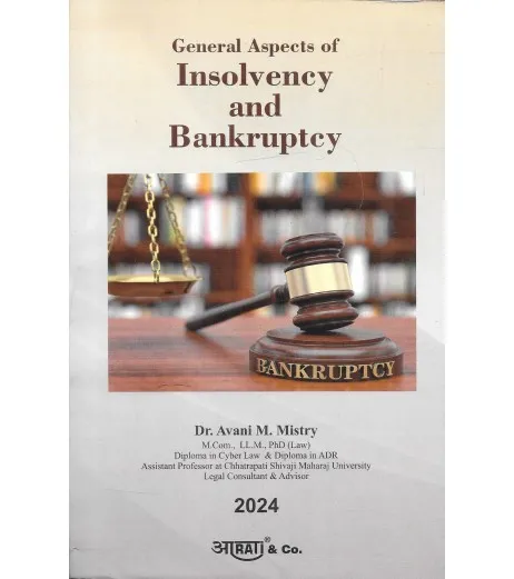Buy Aarti Publication Insolvency And Bankruptcy by Avani Mistry books ...
