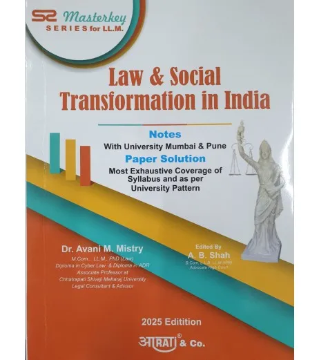 Aarti Publication Law and Social Transformation in India Master key for LLB