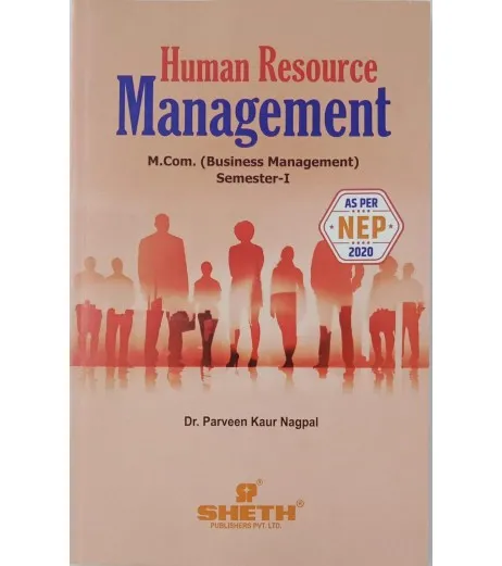 Human Resource Management M.Com Part 1 Sem 1 NEP 2020 Sheth Publication ...