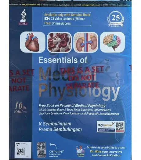 Buy Essentials of Medical Physiology By K Sembulingam Books online from ...