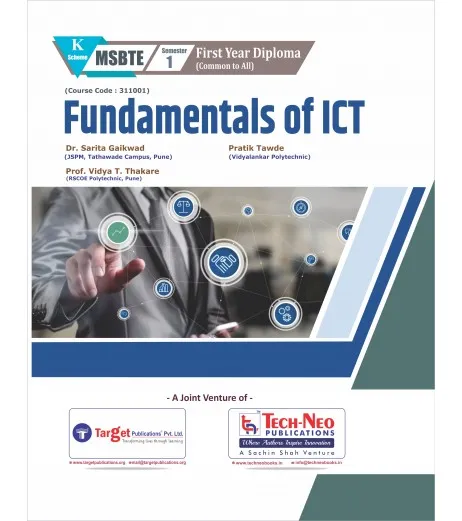 Fundamentals of ICT K Scheme MSBTE First Year Sem 1 TechNeo Publication ...