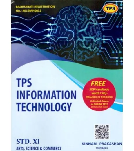 TPS Information Technology std 11 paper I and II Kinari Publication ...