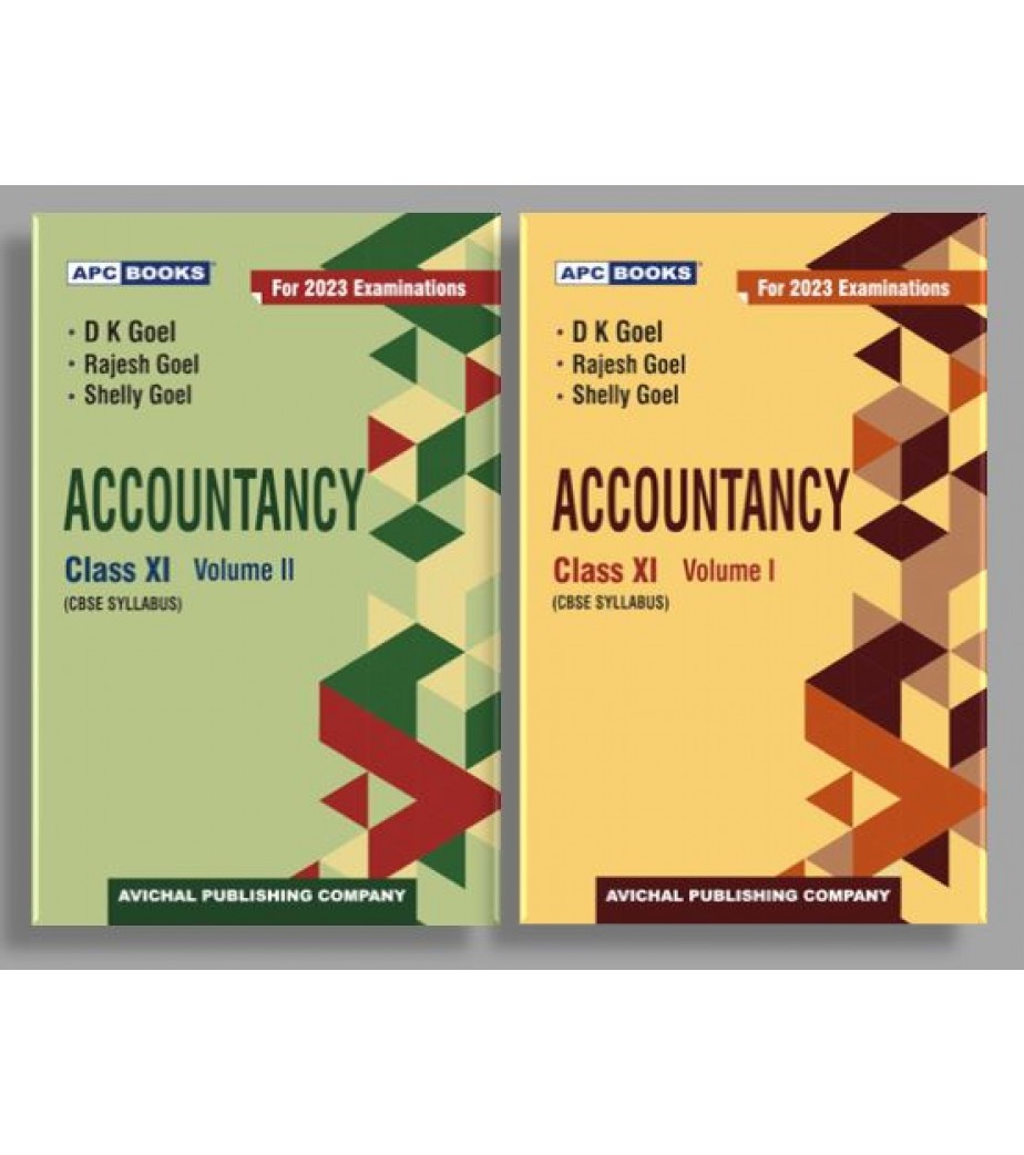APC Accountancy for CBSE Class 11 by D K Goel | Latest Edition - D.K. Goel