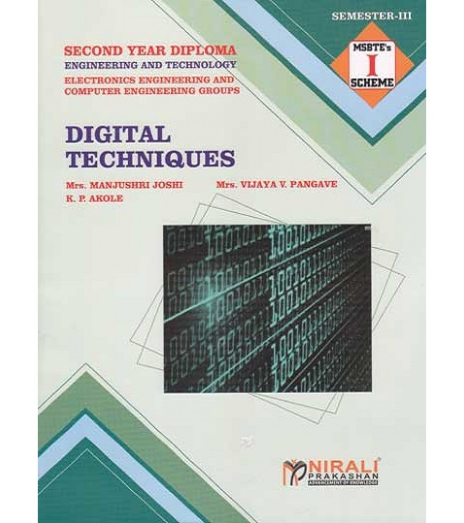 Nirali Digital Techniques MSBTE Second Year Diploma Sem 3 Computer & It Engineering - K P Akole