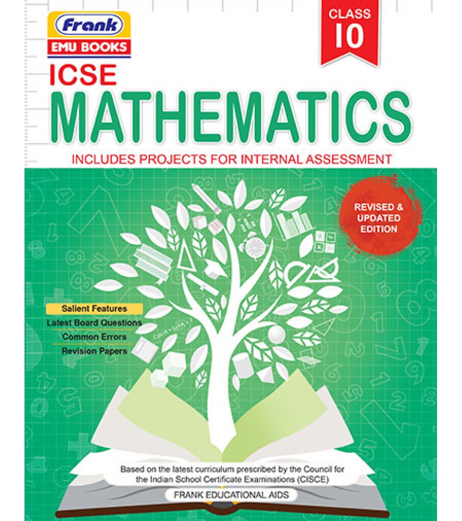 Frank ICSE Mathematics For Class 10 Latest Edition B Nirmala Shastry