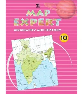 History And Geography Map Practice Book Class 10 - Popular Publication