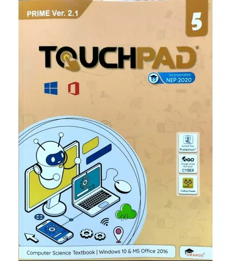 Buy Touchpad Prime Version 2.1 Class 5 Online By Orange Education ...