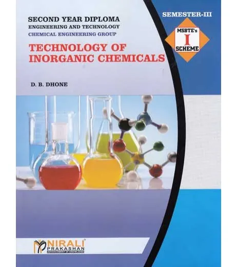 Nirali Technology Of Inorganic Chemicals Msbte Second Year Diploma Sem 3 Chemical Engineering 
