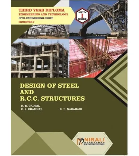 Nirali Design Of Steel And R.C.C. Structures MSBTE Third Year Diploma ...
