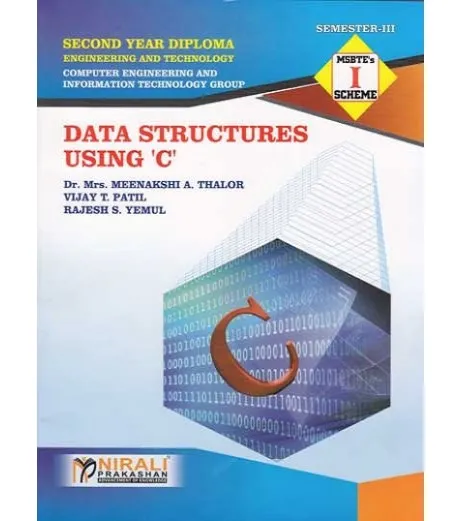 Nirali Data Structures Using ‘C’ MSBTE Second Year Diploma Sem 3 ... Nirali Data Structures Using ‘C’ MSBTE Second Year Diploma Sem 3 ...