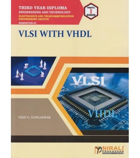 Nirali Vlsi With Vhdl Msbte Third Year Diploma Sem 6 Electronics Engg