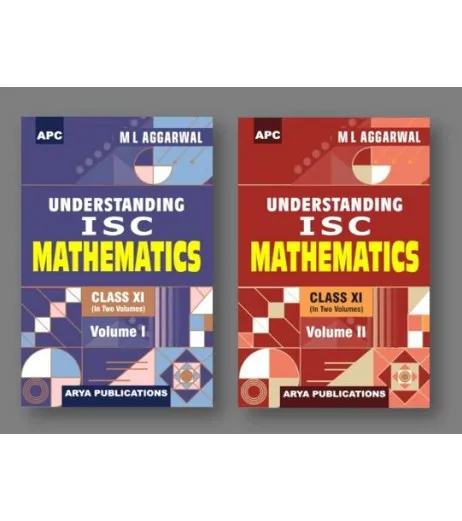 APC Understanding ISC Mathematics Class 11 by M L Aggarwal Vol 1 and 2 ...