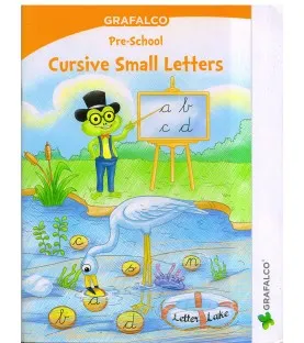 Grafelco PreSchool Print Small and Capital Letters book - Navneet