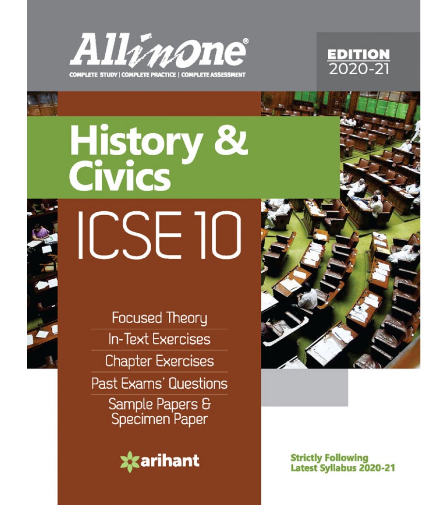 All In One ICSE History and Civics Class 10 | Latest Edition - Arihant ...