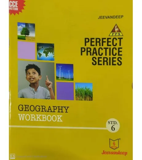 Jeevandeep Geography Workbook std 6 Maharashtra State Board - Jeevandeep